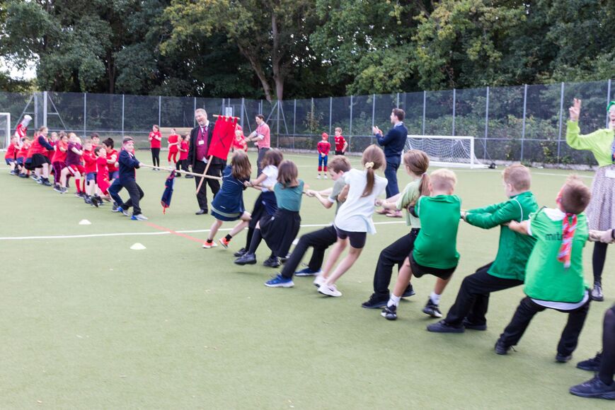 Year 7 Tug of War - Latest News - Court Moor School